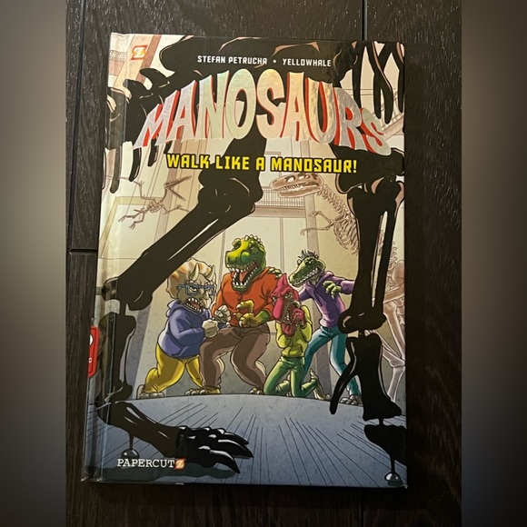 Other | Manosaurs 217 Hard Cover Comic Book Walk Like A | Poshmark